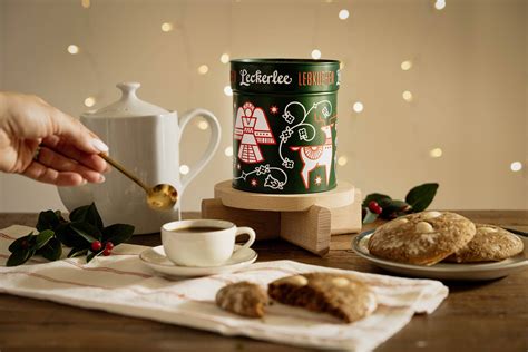 Folk Art Tin │christmas Cookie Tin