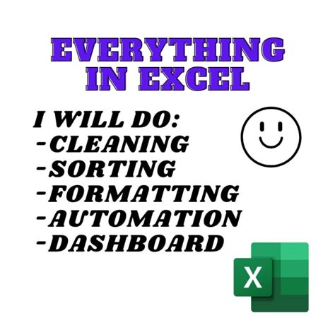 Ms Excel Data Cleaning Sorting Formatting Organize Automate By