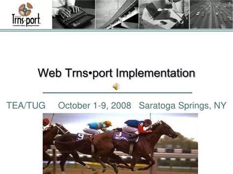 Ppt Web Trns•port Implementation Powerpoint Presentation Free Download Id899864