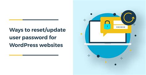Ways To Reset Update User Password For WordPress Websites KrishaWeb