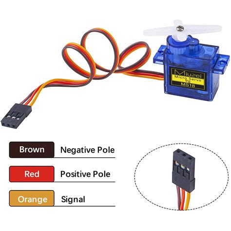 Sg90 9g Micro Servo Motor Miuzei Mini Small Servos For