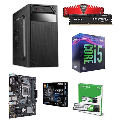 Computador Corporativo Proc Intel Core I5 10400 12mb 2 9ghz Lga1200 8gb Ram Hd M 2 500gb 10a