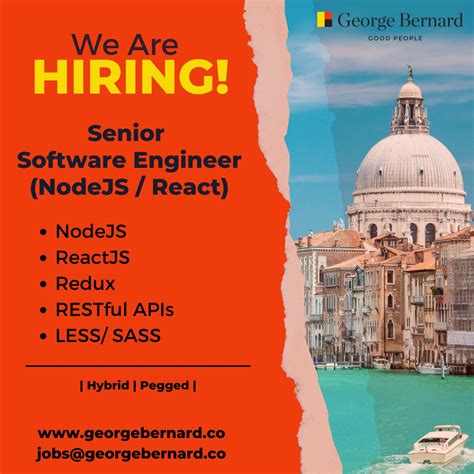 Heshan Alles On Linkedin Hiring Senior Software Engineers Nodejsreact