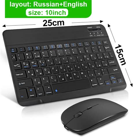 Bluetooth Wireless Keyboard Mouse For Ios Android Grandado