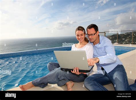 Woman Laptop Notebook Stock Photo Alamy