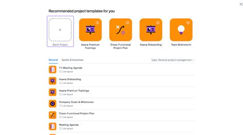Setting Up A Project In Asana Product Guide Asana