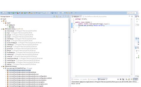 Eclipse Working With Ews Java Api Stack Overflow