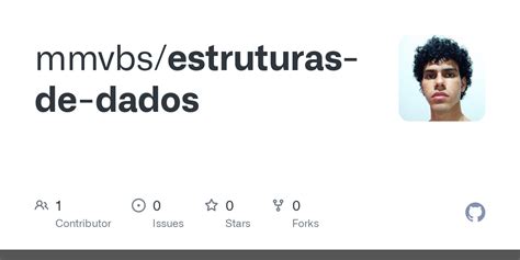 Github Mmvbs Estruturas De Dados