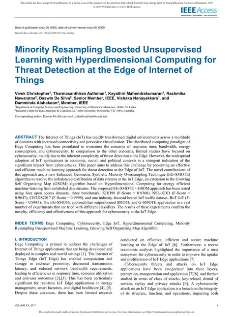 Pdf Minority Resampling Boosted Unsupervised Learning With