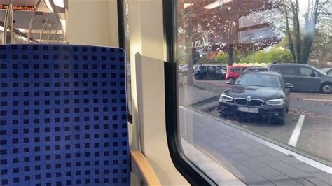 Mitfahrt Br 490 Der S Bahn Hamburg Auf Der S3 Von Neugraben Bis