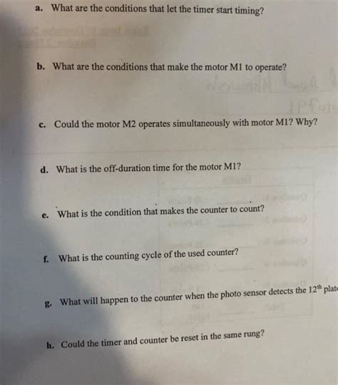 Q Consider The Following PLC Ladder Logic Program Chegg