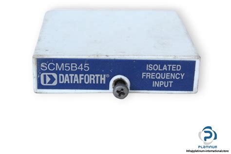 DATAFORTH SCM B FREQUENCY INPUT MODULE Platinum International