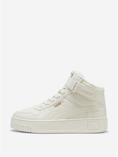 Кеды женские PUMA Carina Street Mid Wtr белый цвет — купить за 27240 тг ...