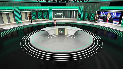 Virtual Set Design Behance