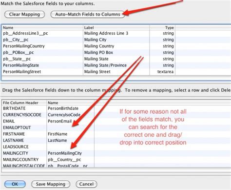 data loader part 3 map and import propertybase salesforce edition