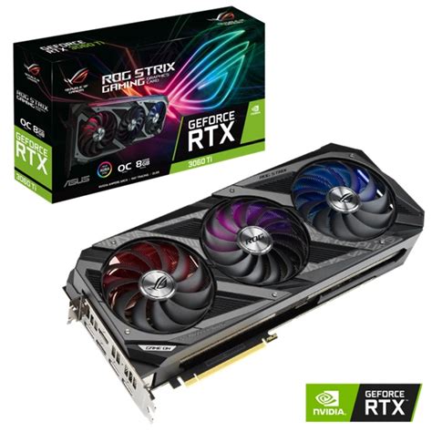 Jual ASUS GeForce ROG STRIX RTX 3060 Ti GAMING OC 8GB GDDR6 Shopee Indonesia