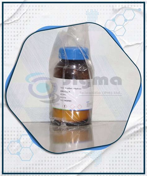 Sodium Sulfate Anhydrous Sigma Scientific