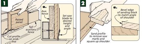 Doors With Raised Panels Free Woodworking Plan Com