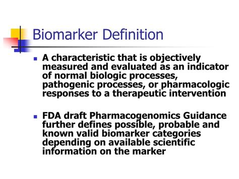 Ppt A Framework For Biomarker And Surrogate Endpoint Use In Drug Development Powerpoint
