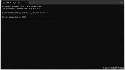 linux下测试wifi性能——3 iperf3带宽测试工具 工具在windwos与linux环境下的安装、使用 iperf3 windows