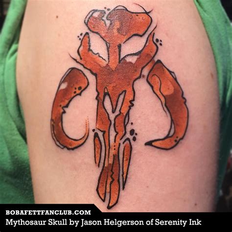 Mandalorian Mythosaur Tattoo