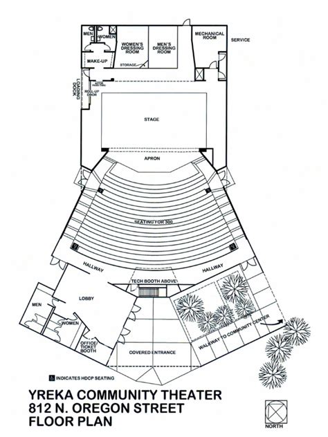 Yreka Community Theater Floor Plan Pdf