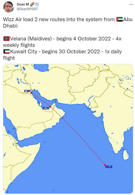 Kuwait And The Maldives Are Wizz Air Abu Dhabis Latest Destinations