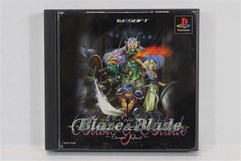No Manual Blaze And Blade Eternal Quest B Ps1 Retro Games Japan