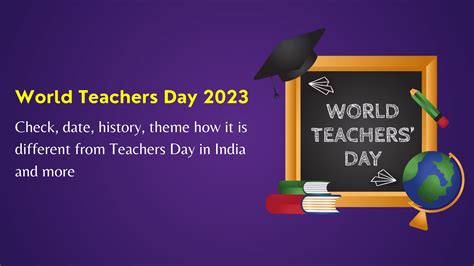 World Teachers Day 2023 Check Date History Theme How It Is