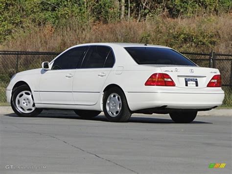 2001 Crystal White Lexus Ls 430 98637248 Photo 4 Car