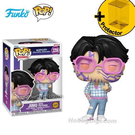 Funko Pop Animation 2259 振宇 《kpop 獵魔女團》limited Chase Edition 連 專用保護