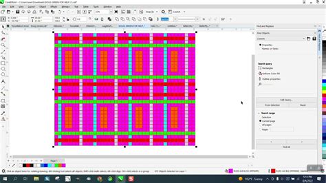 Corel Draw Tips Tricks Find And Replace Colors By RGB Or CMYK YouTube