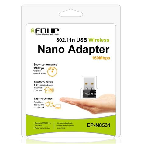 Edup M Mini Usb Wifi Wireless Nano Adapter Mbps Ieee N G B Lan Ralink Network