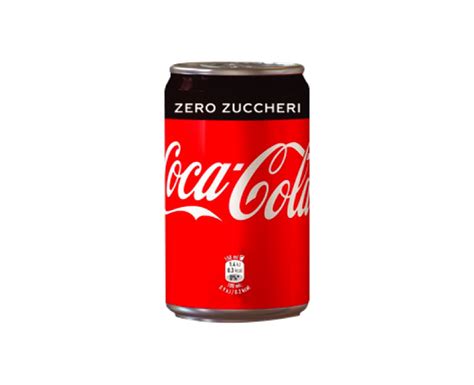 Coca‑cola Zero Mini Can Cl 15×24 Lattine La Formaggeria Dm