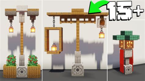 Minecraft Medieval Street Lamp Wip] Mod To Add New Decorative Objects
