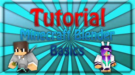 Minecraft Blender Basics Tutorial YouTube