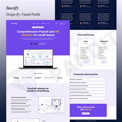 Buy Gohighlevel Saasify Ghl Saas Landing Page