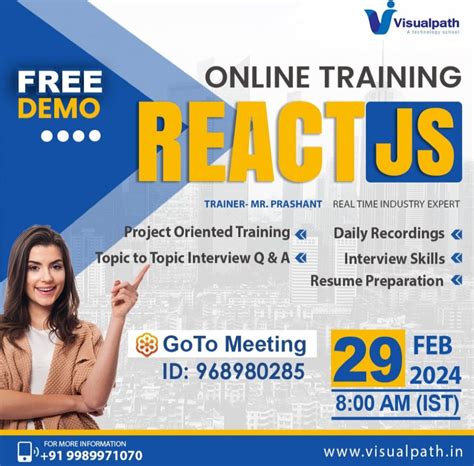 react js online training free demo hyderabad 29 february 2024