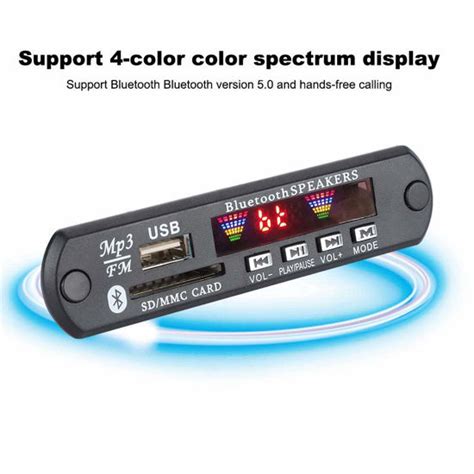 GetUSCart Audio Decode Board Car Music MP Decoder Board Bluetooth FM APE FLAC Decode