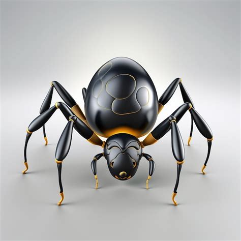 Premium Ai Image Cartoon Spider 3d