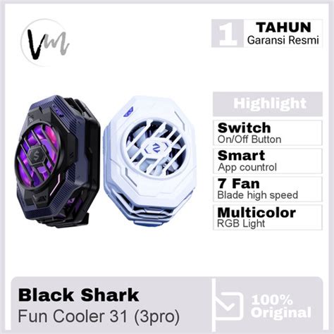 Promo Black Shark FunCooler 3 Pro - BR31 3pro Blackshark Fun cooler ...