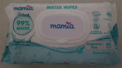 Mamia Water Wipes Ingredients Explained
