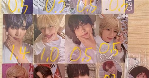 투바투 포카 Txt 수빈 연준 범규 태현 휴닝카이 생츄어리 껌 키링 위버스 생연동 취미 게임 음반 당근 중고거래