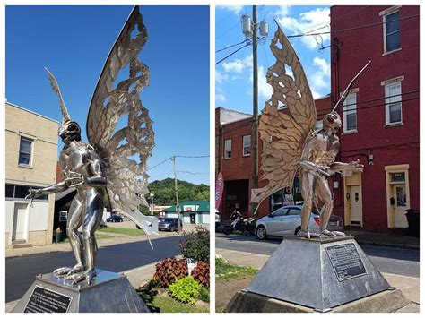 Mothman Statue Story Location And Why It Became Famous