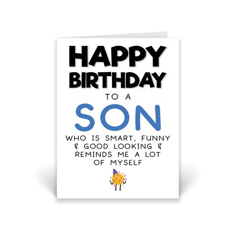 Funny Birthday Wishes For Son