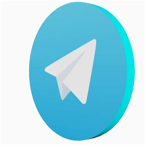 3d File Telegram 3d Logo・design To Download And 3d Print・cults