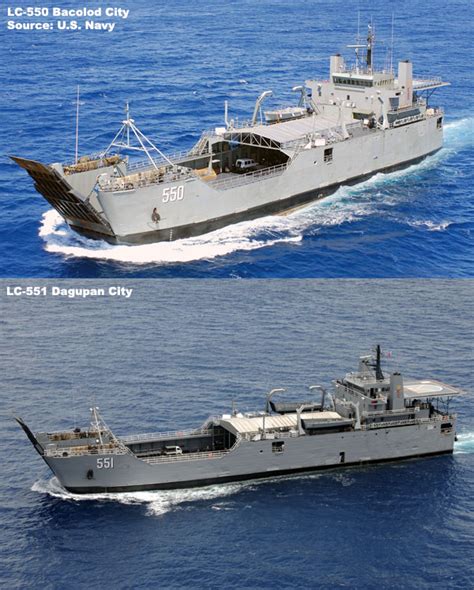 Overview — Bacolod City Lc 550 Class — Amphibious — Ships — Weapons