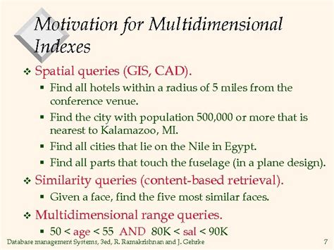 Spatial Data Management Chapter 28 Database Management Systems