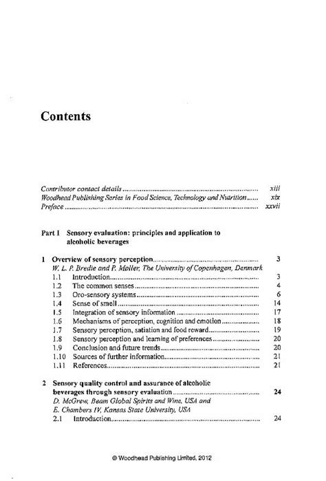 Pdf Alcoholic Beverages Sensory Evaluation And Consumer · Pdf