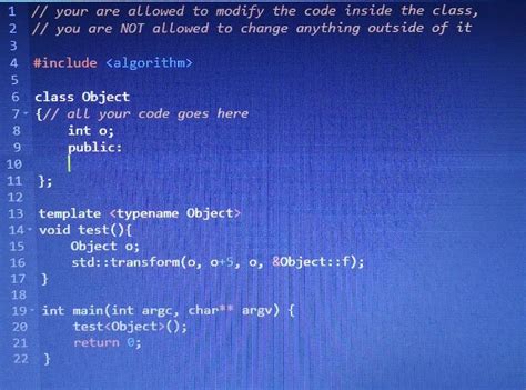 Solved C Languege How To Declare This Class Object So It